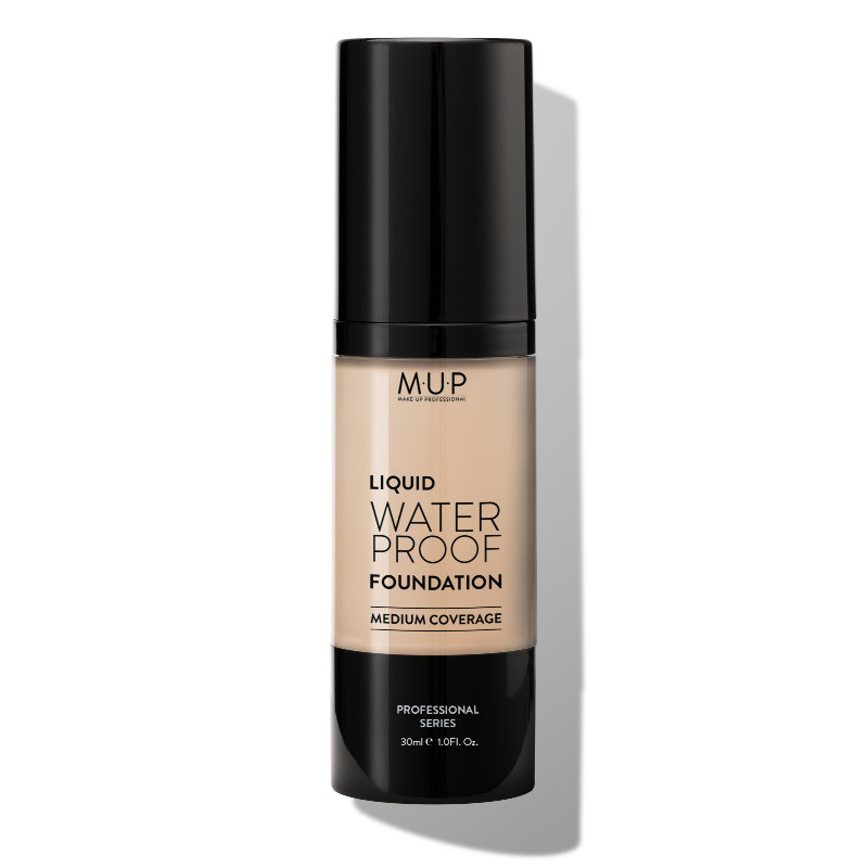 Liquid Waterproof Medium Coverage Foundation MUP – M.U.P
